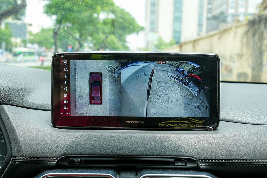 Lắp Màn Hình Liền Camera 360 Gotech GT Mazda 360 Pro Cho Xe Mazda CX5 ...