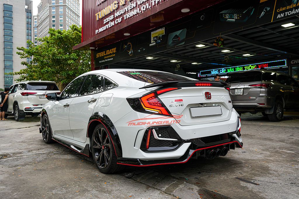 Độ Body Kit Type R Cao Cấp Cho Xe Honda Civic 2020 - Mười Hùng Auto