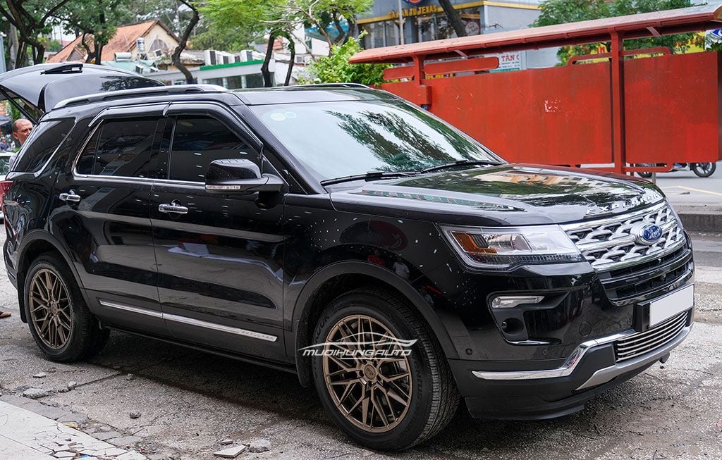 Độ Mâm 20 Inch Cao Cấp Cho Xe Ford Explorer - Mười Hùng Auto