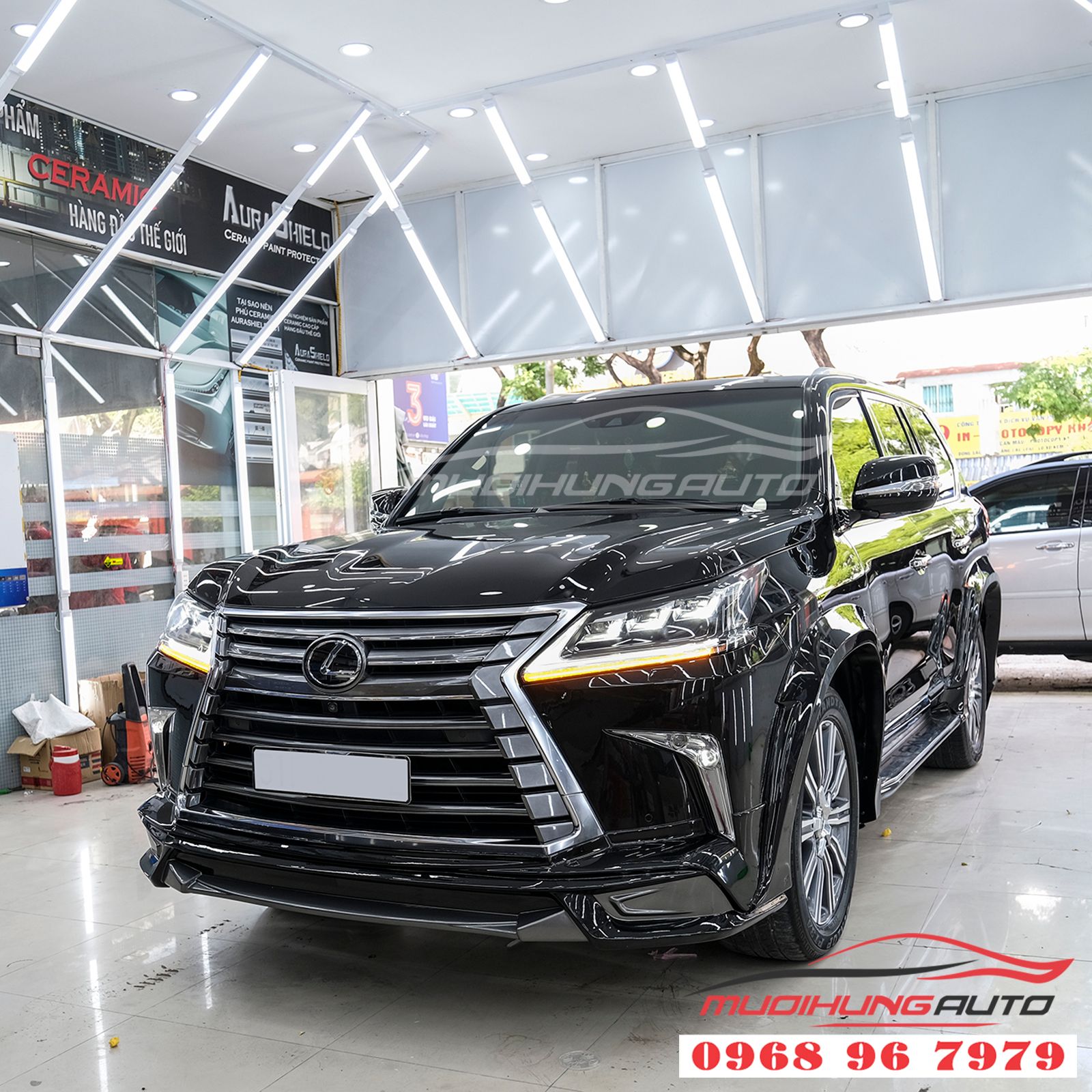Gắn Body Kit Lexus 570 Lên Sport - Mười Hùng Auto