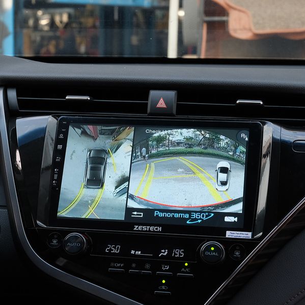 Gắn Camera 360 Độ Xe Toyota Camry 2019 Panorama Hàn Quốc - Mười Hùng Auto