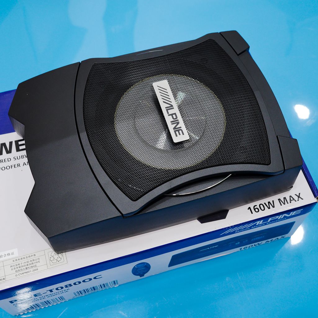 Gắn Sub điện ALPINE PWE - T080OC Chính hãng xe Ford Transit - Mười Hùng ...