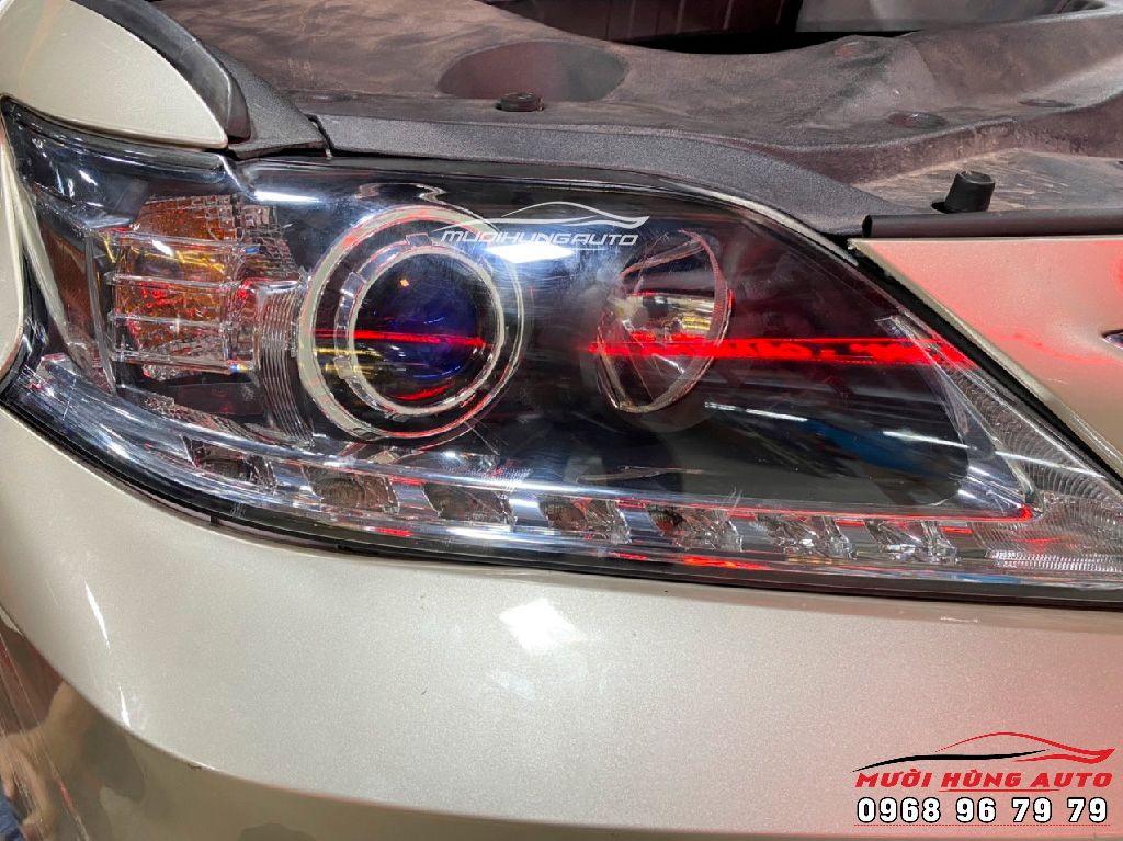 Độ Đèn Pha Bi LED Laser Jaguar 65W Siêu Sáng Cho Lexus RX350 2014 ...