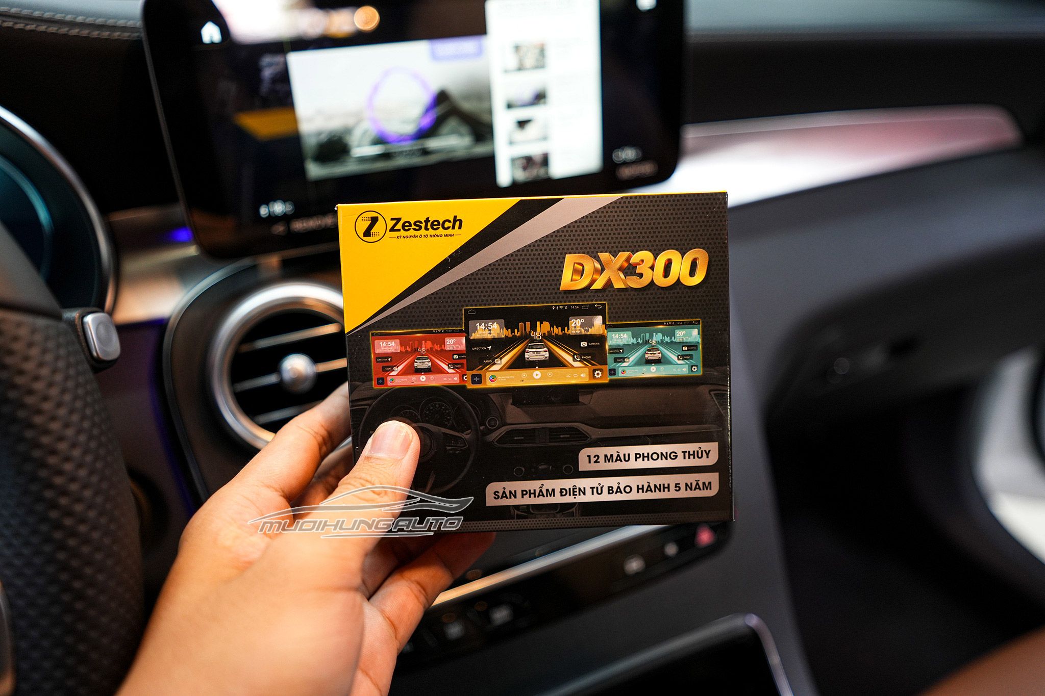 Lắp Android Box Zestech DX300 Cho Xe Mercedes GLC300 - Mười Hùng Auto