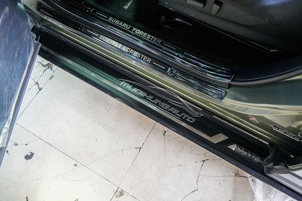 Lắp Bệ Bước Chân Cố Định Cho Xe Subaru Forester 2018 - 2020 - Mười Hùng ...