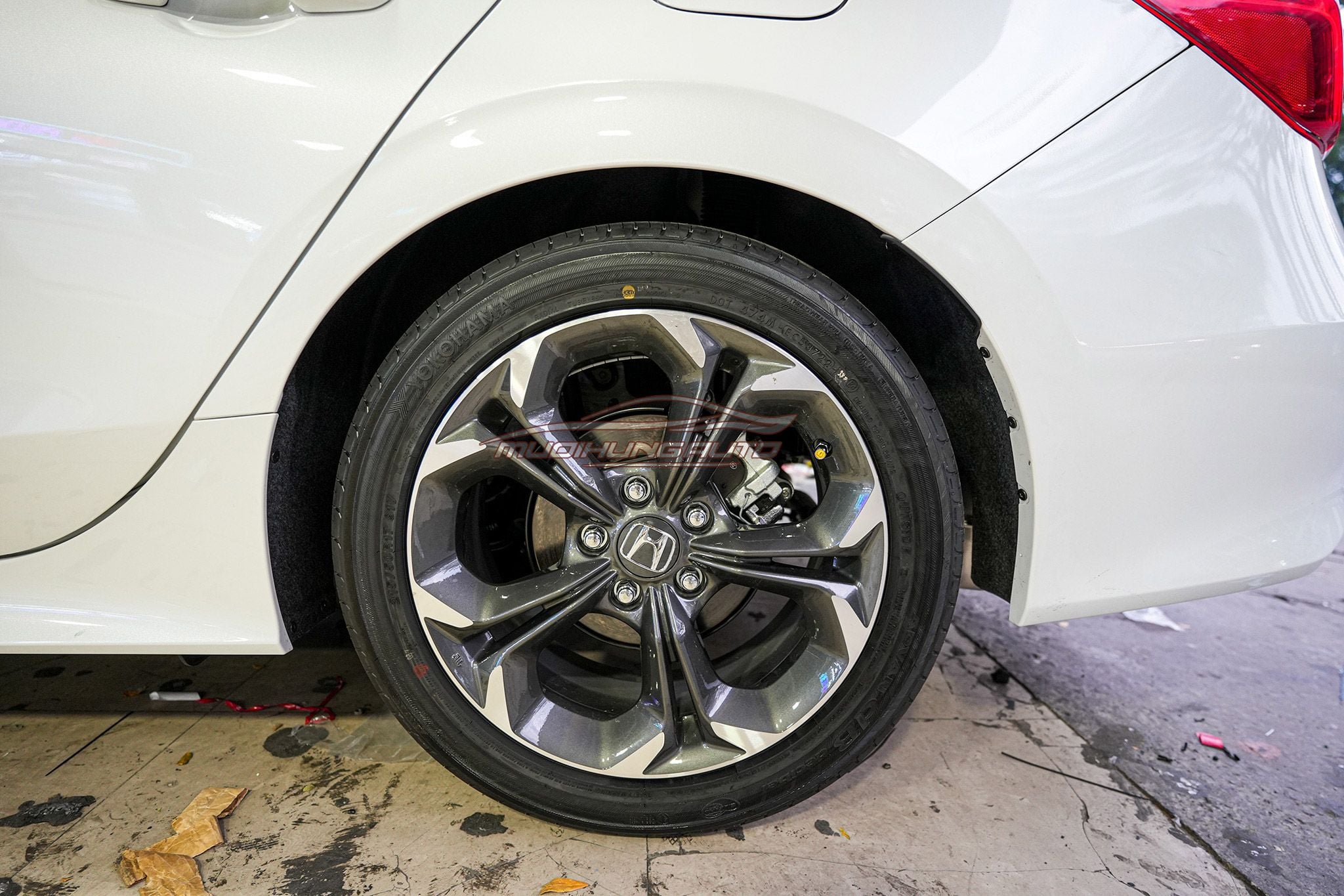 Lắp Cảm Biến Áp Suất Lốp ICAR C397 Cho Xe Honda Civic 2022 - Mười Hùng Auto