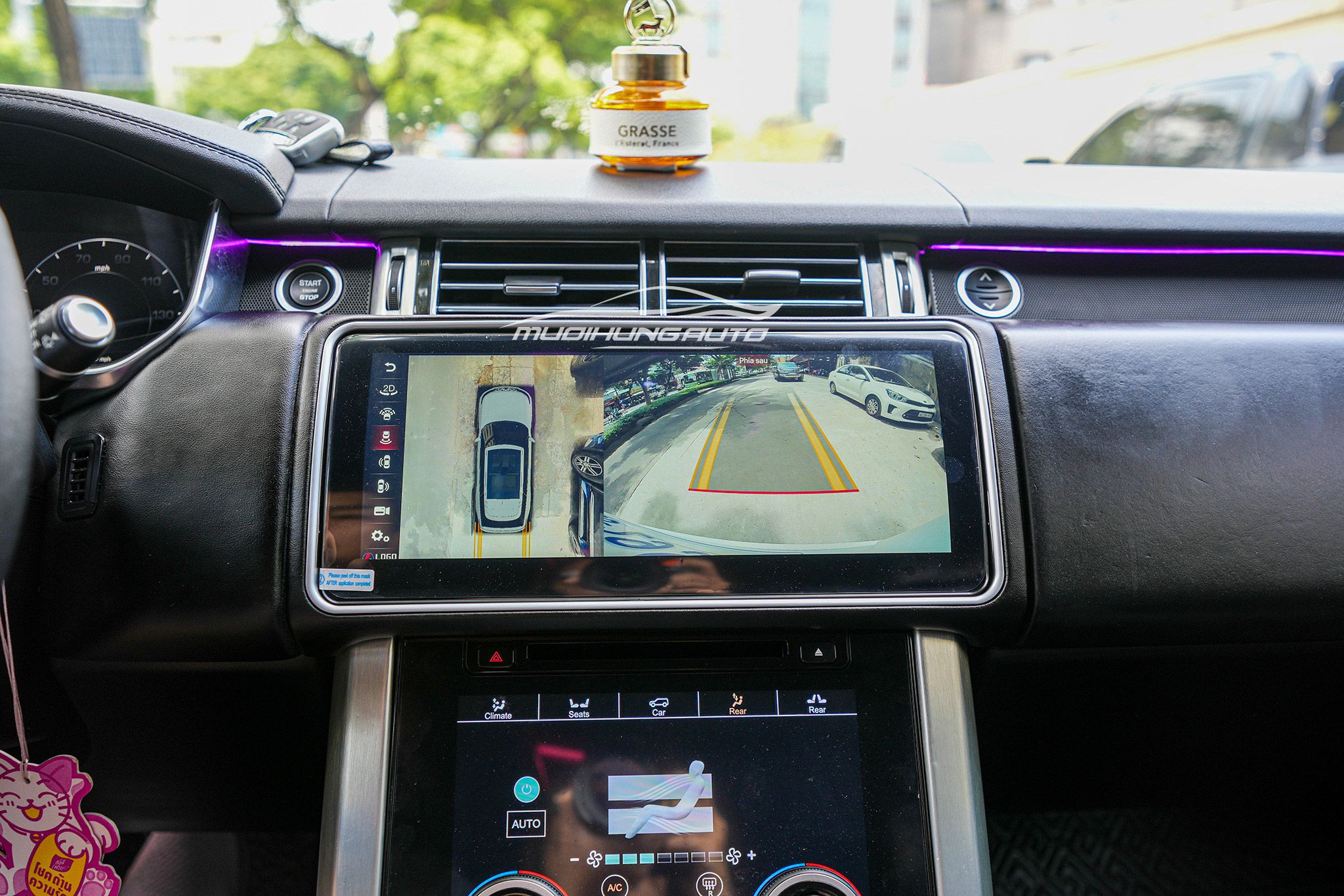 Lắp Màn Hình Android Và Camera 360 Cao Cấp Cho Xe Range Rover - Mười ...