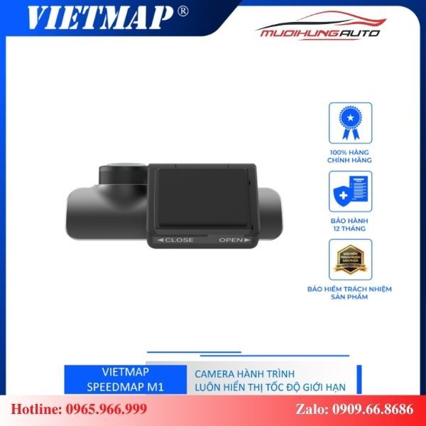 Camera Hành Trình Vietmap Speedmap M1 - MƯỜI HÙNG AUTO