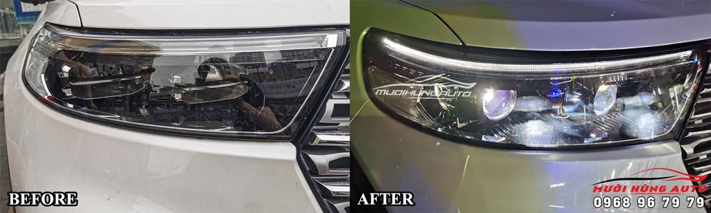 Độ 4 Bi LED Laser Osram Cho Xe Ford Explorer 2022 Chuyên Nghiệp - Mười ...