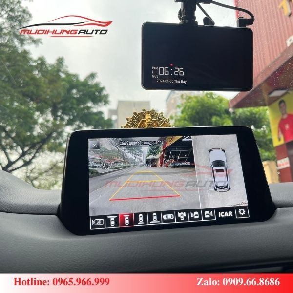 Camera 360 Cho Xe Mazda Cx5 - Mười Hùng Auto