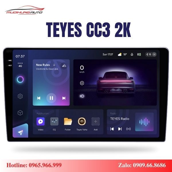 Màn Hình Teyes CC3 2K Chính Hãng - Mười Hùng Auto