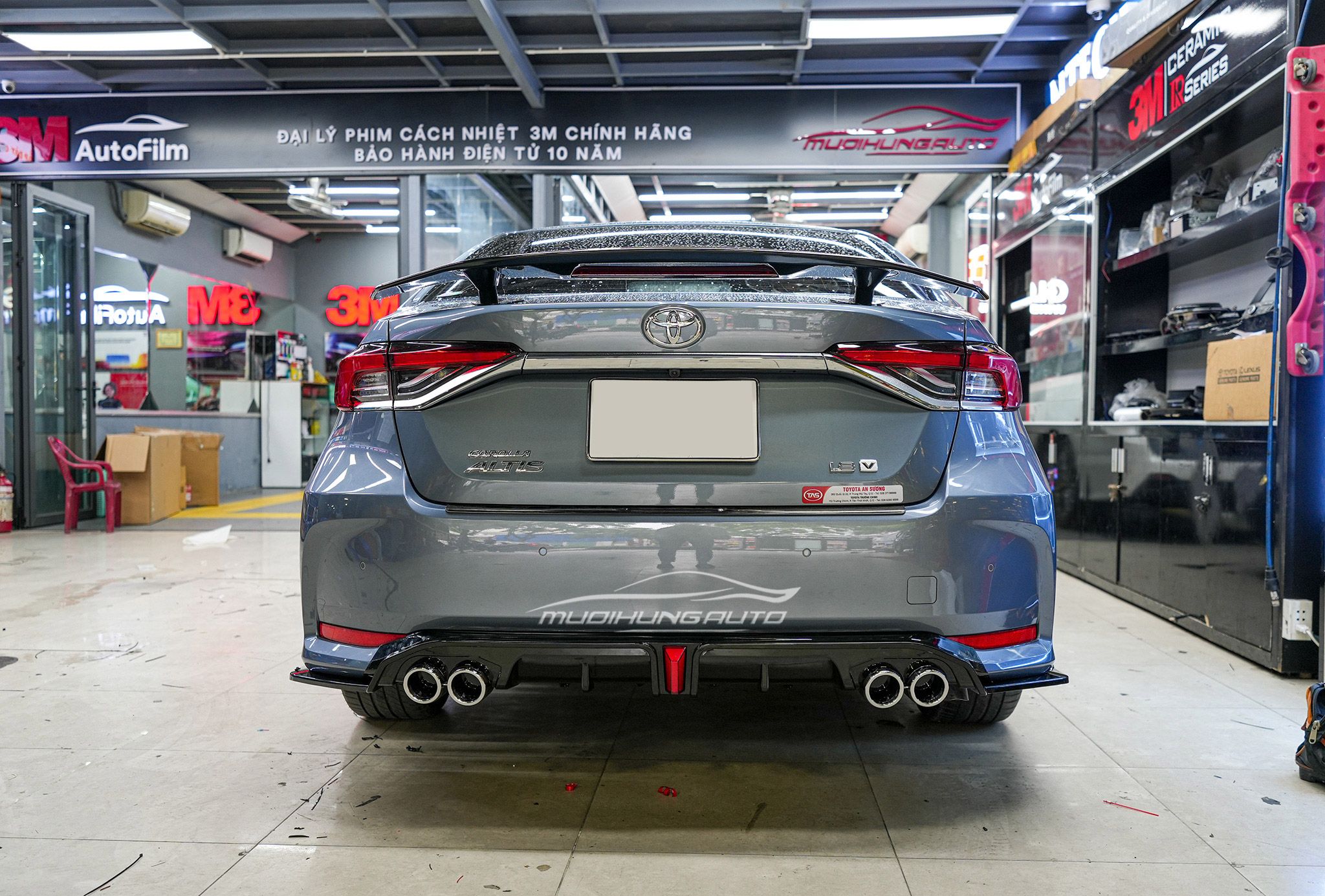 Líp Pô Cho Xe Toyota Altis 2023 Cao Cấp - Mười Hùng Auto