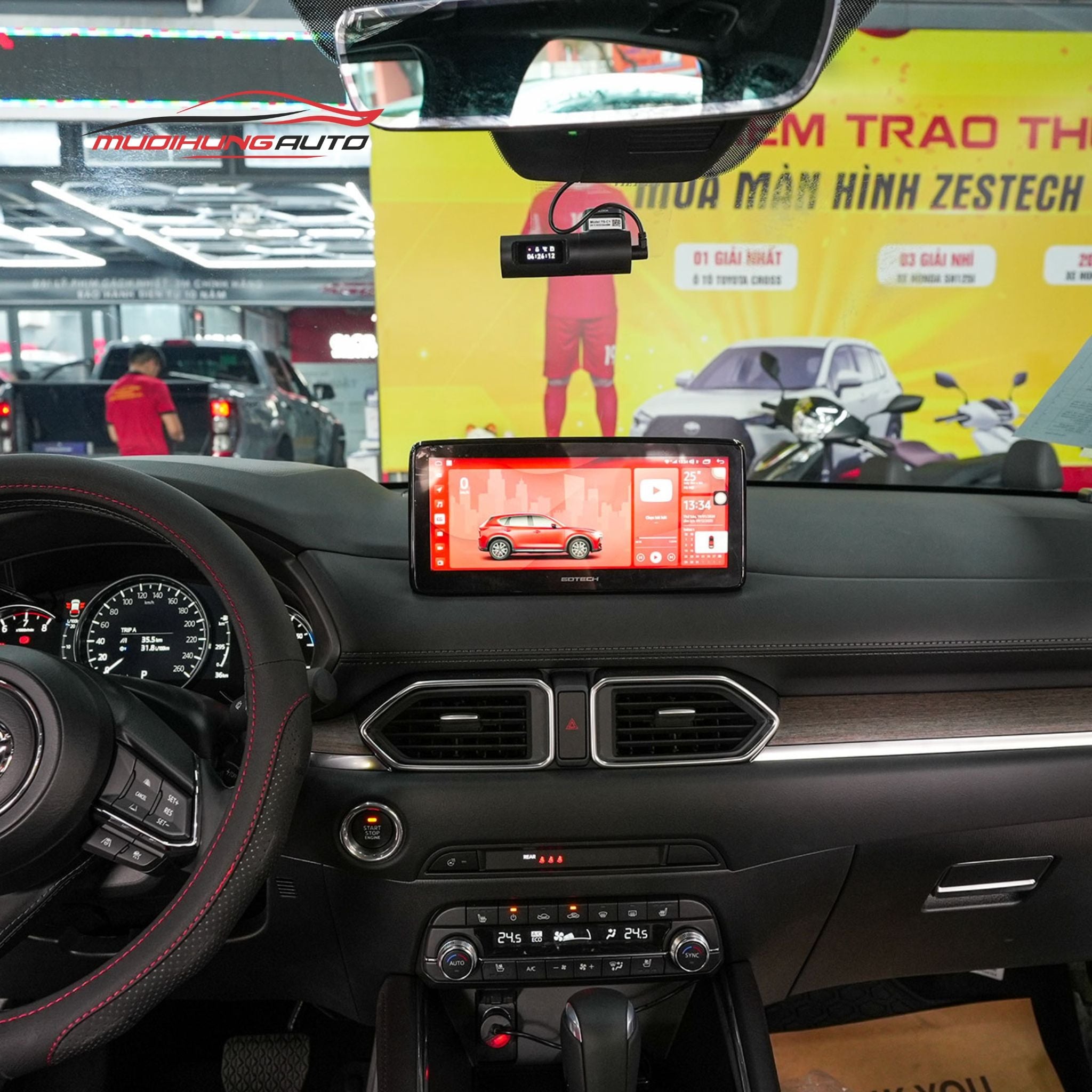Màn Hình Android Mazda CX-5 2022 - Mười Hùng Auto