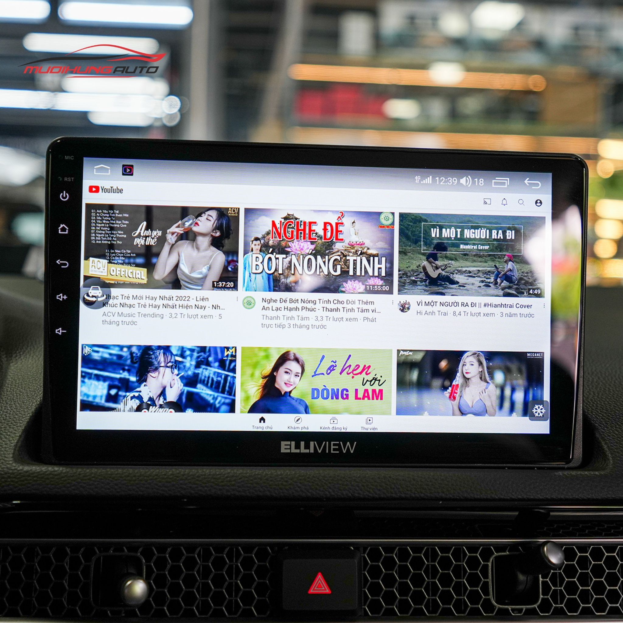 Màn Hình Android ICAR Elliview UE - Mười Hùng Auto