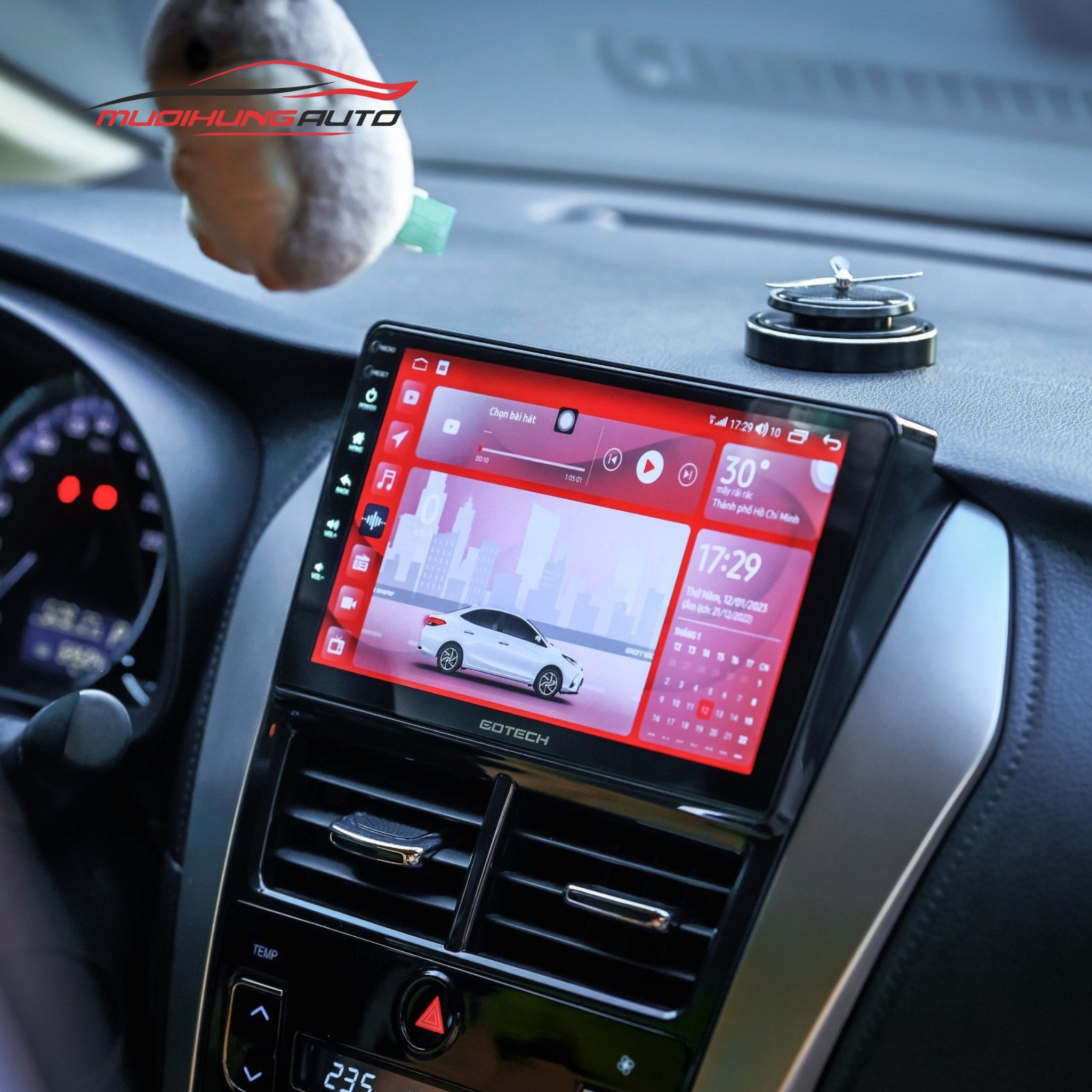 Màn Hình Gotech GT360 Plus - Mười Hùng Auto