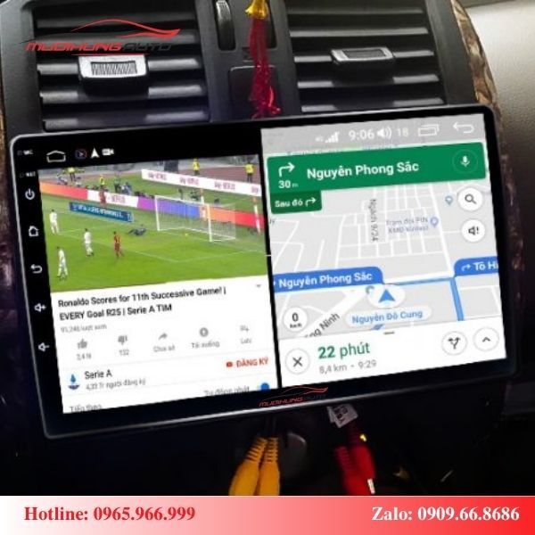 Màn Hình Android Xe Nissan Sunny - Mười Hùng Auto