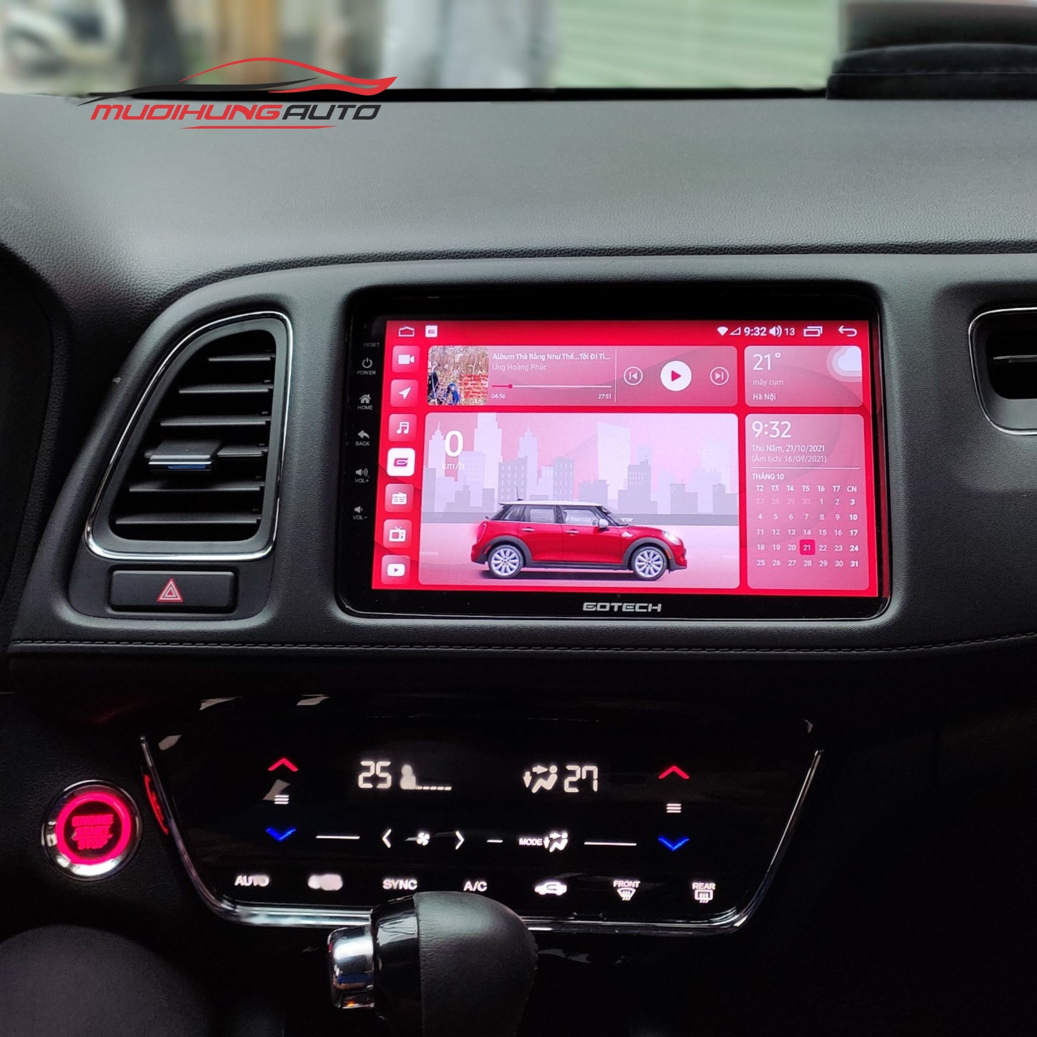 Màn Hình Gotech GT360 Plus - Mười Hùng Auto