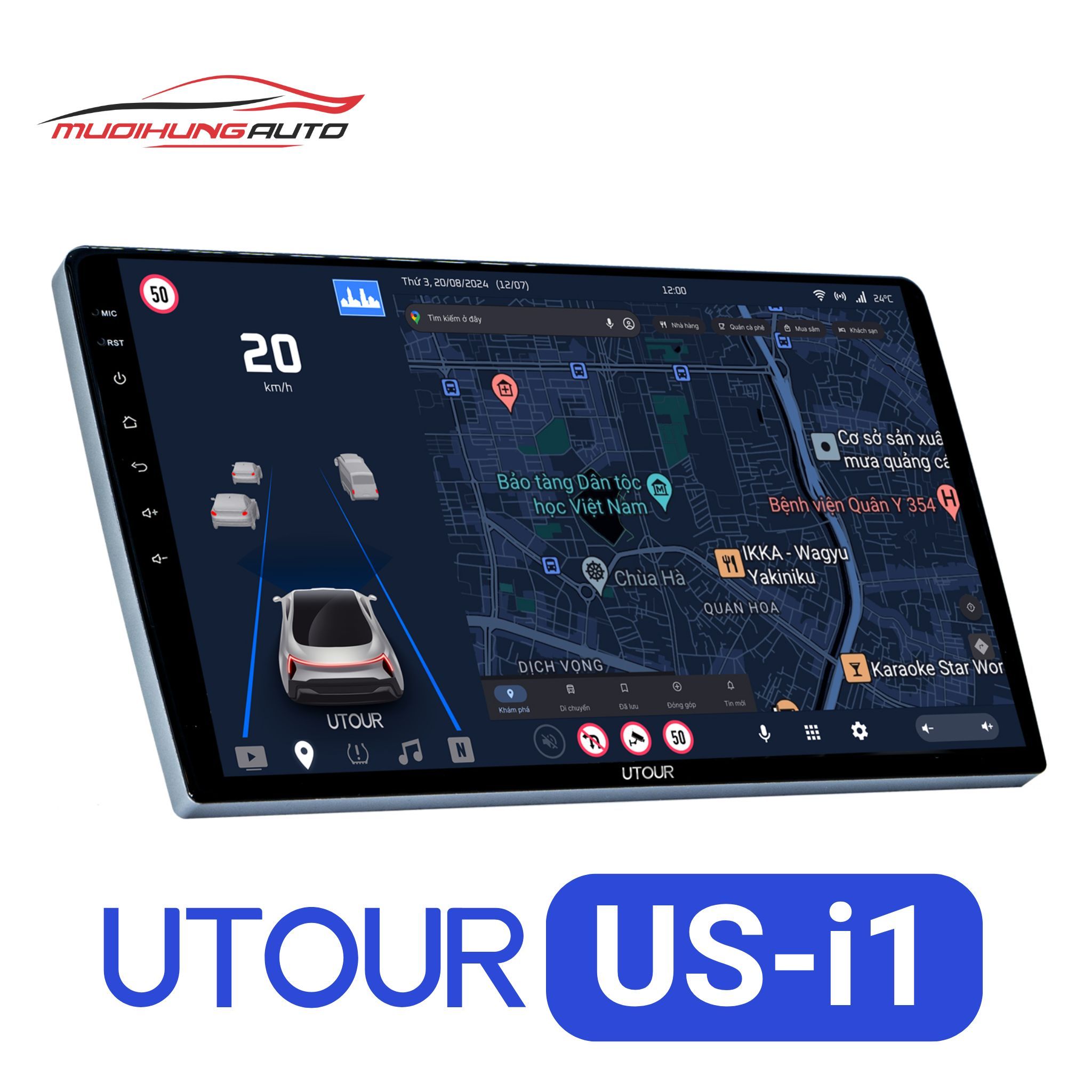 Màn Hình Android AI ADAS US - i1 - Mười Hùng Auto