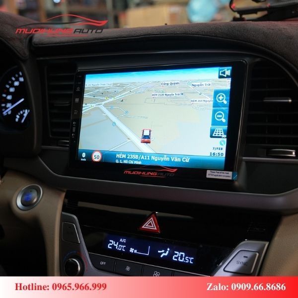 Màn Hình Android Xe Hyundai Elantra - Mười Hùng Auto
