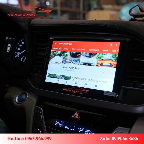 Màn Hình Android Xe Hyundai Elantra - Mười Hùng Auto