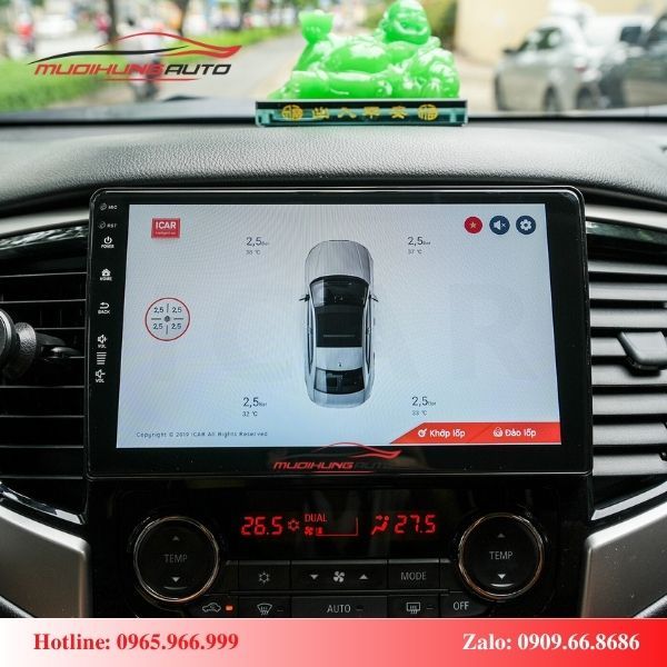 Màn Hình Android Xe Mitsubishi Triton - Mười Hùng Auto