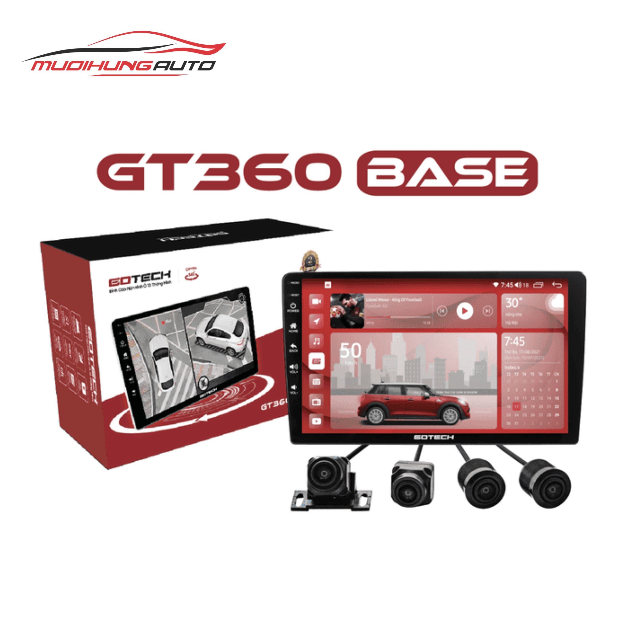 Màn Hình Gotech GT360 Base - Mười Hùng Auto