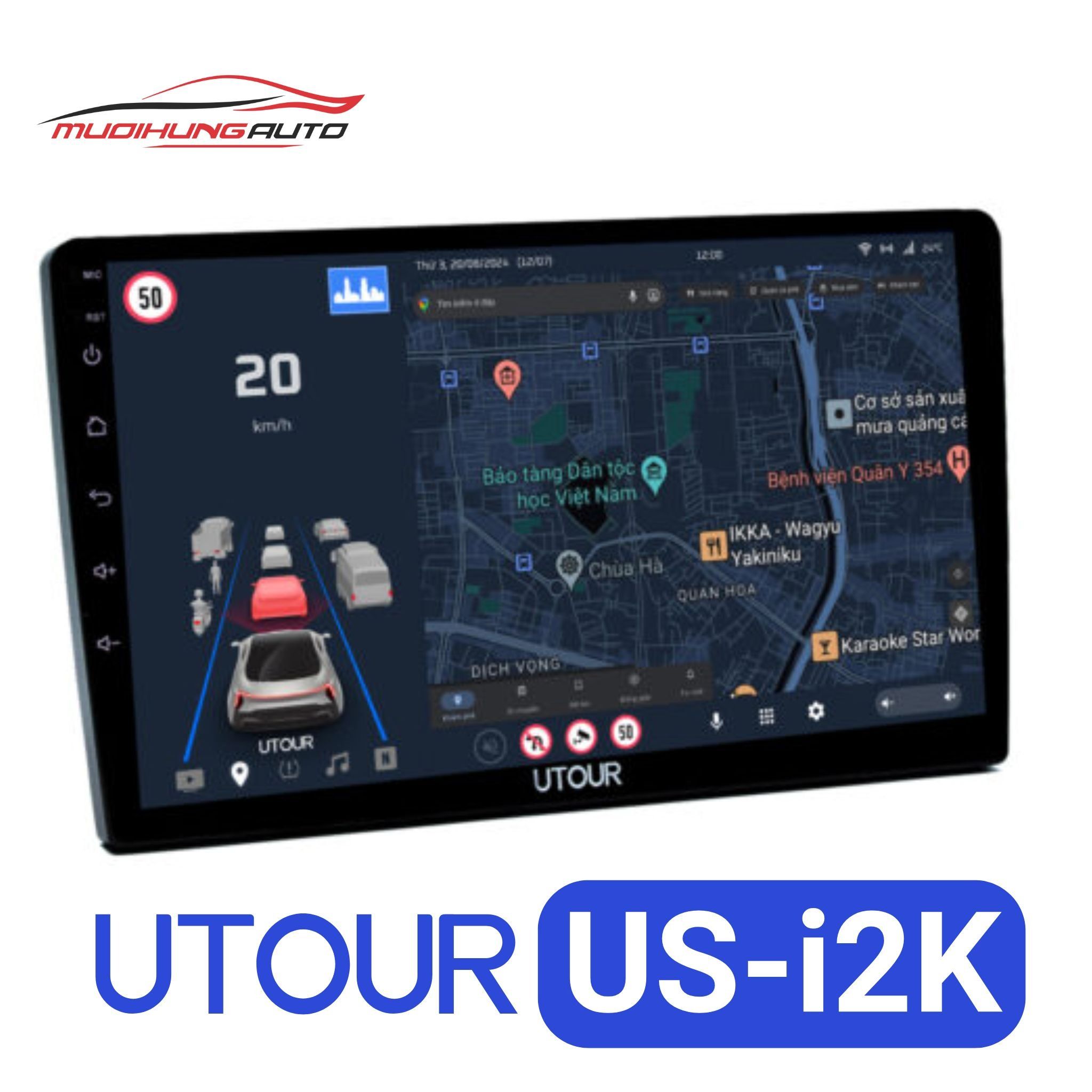 Màn Hình Android AI ADAS US - i2K - Mười Hùng Auto