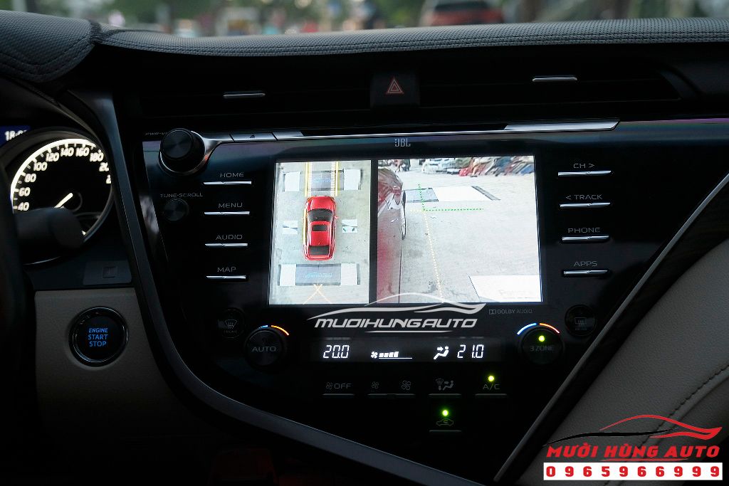 Lắp Camera 360 Độ Cho Xe Toyota Camry 2019 2.5Q Hiệu Panorama Zin Theo ...