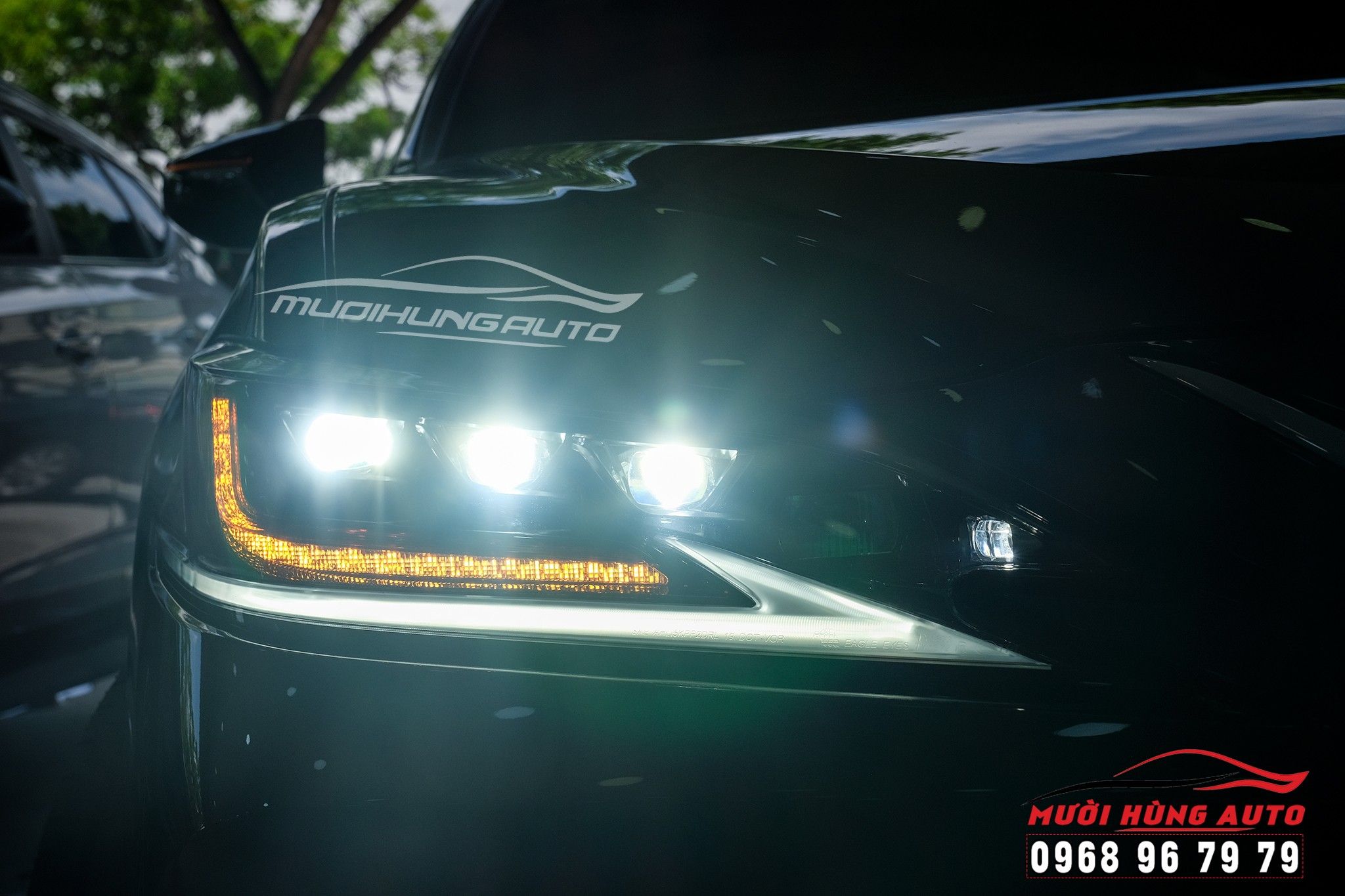 Nâng Cấp Đèn LEXUS ES250 Lên Đời 2020 Chuyên Nghiệp - Mười Hùng Auto