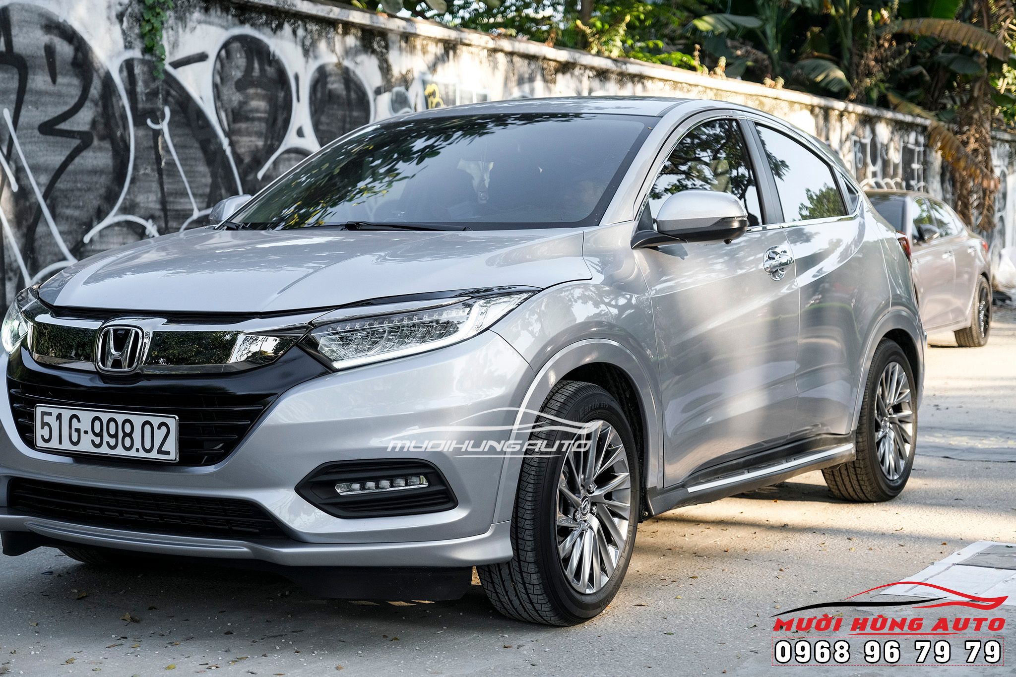 Độ Mâm Lazang Kiểu Lexus Cho Xe Honda HRV Chuyên Nghiệp - Mười Hùng Auto