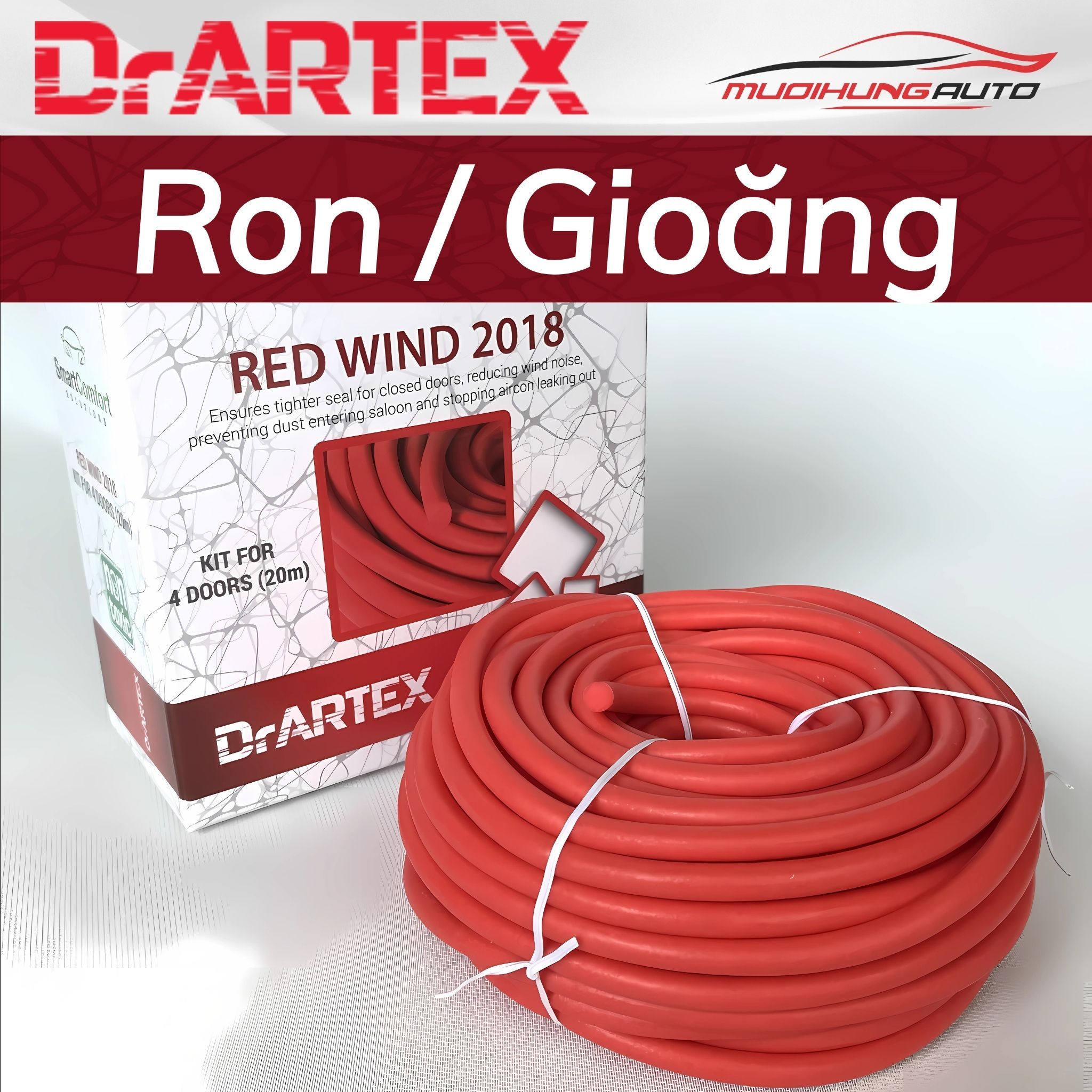 Ron Gioăng Cửa Ô Tô DrARTEX Redwind - Mười Hùng Auto