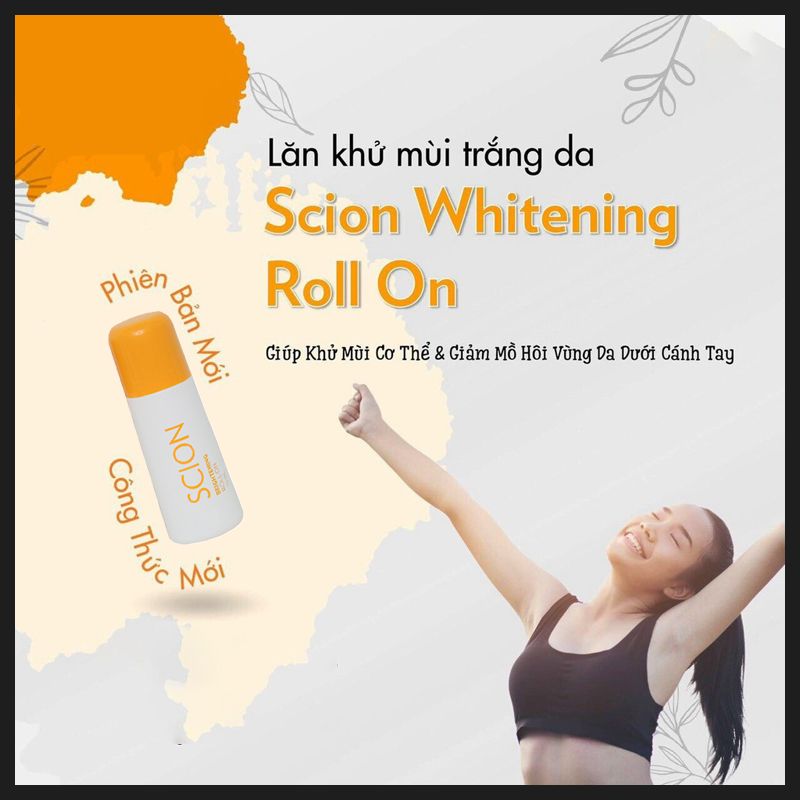 Lăn khử mùi Scion Brightening Roll On Nu Skin giúp sáng da vùng nách ...