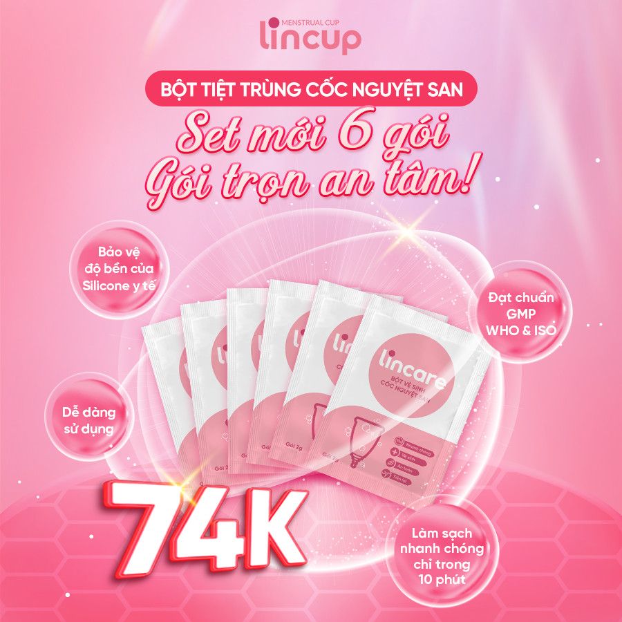 Lincare – Cốc Nguyệt San Lincup