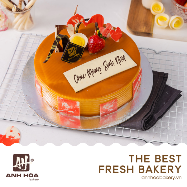 CARAMEL MOIST CHOCOLATE CAKE – Anh Hòa Bakery