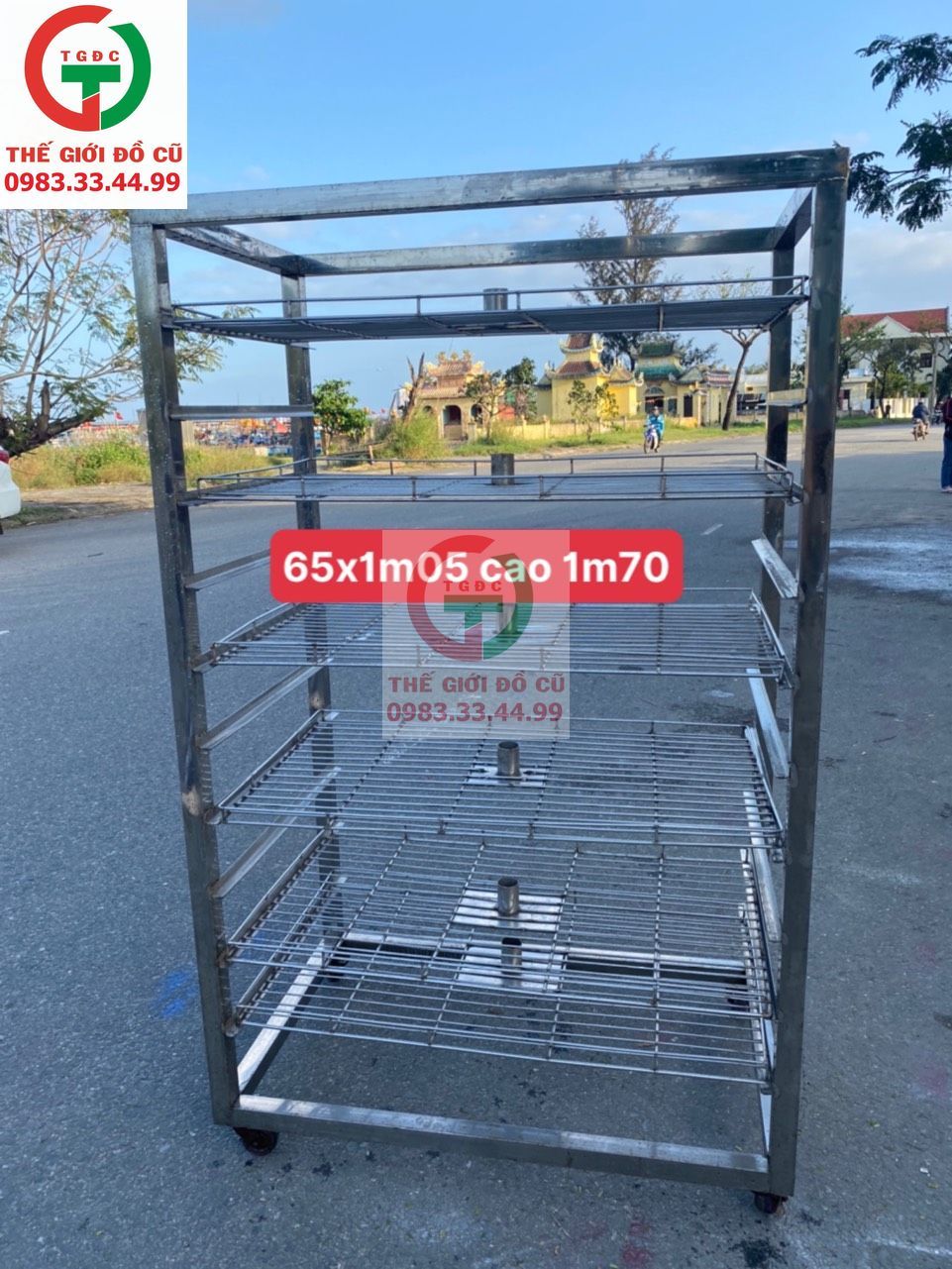 THANH LÝ KHUNG XE ĐẨY INOX