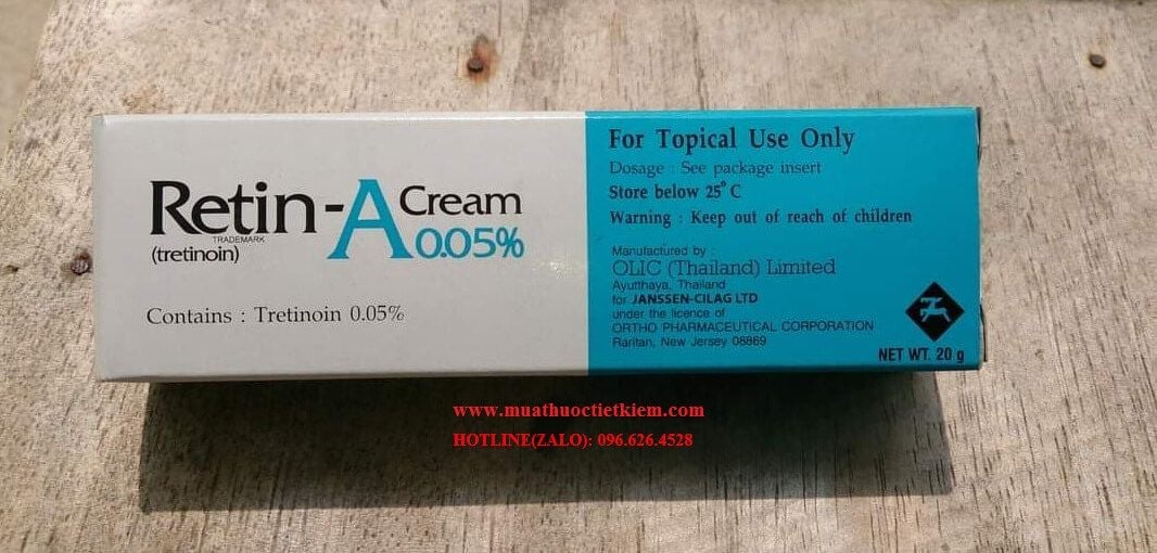 Thuốc Retin A Cream Tretinoin 0 025 0 05 Giá Bao Nhiêu Mua ở đâu