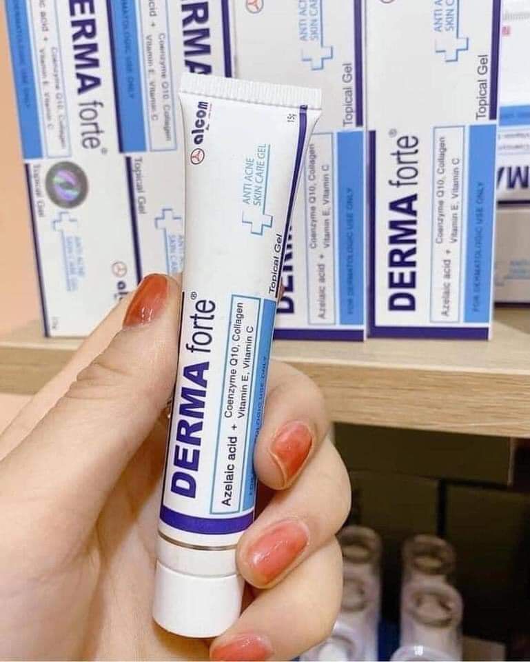 Kem trị mụn Derma Forte giá bao nhiêu? Thuốc Trị mụn Derma công dụng ...