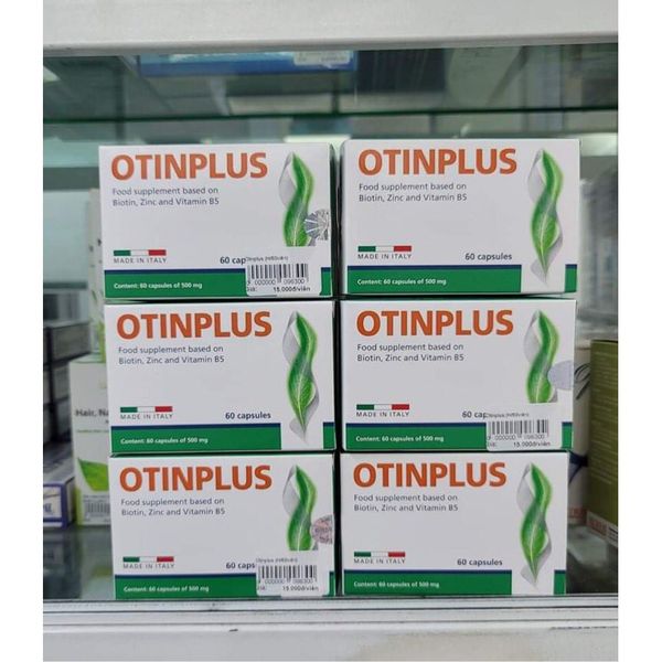 Viên Uống Chống Rụng Tóc OTINPLUS Bổ Sung Kẽm, Vitamin B5 Và Biotin ...