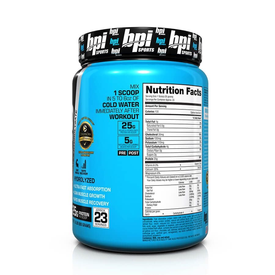 Bpi Iso Hd Nutrition Facts | Besto Blog