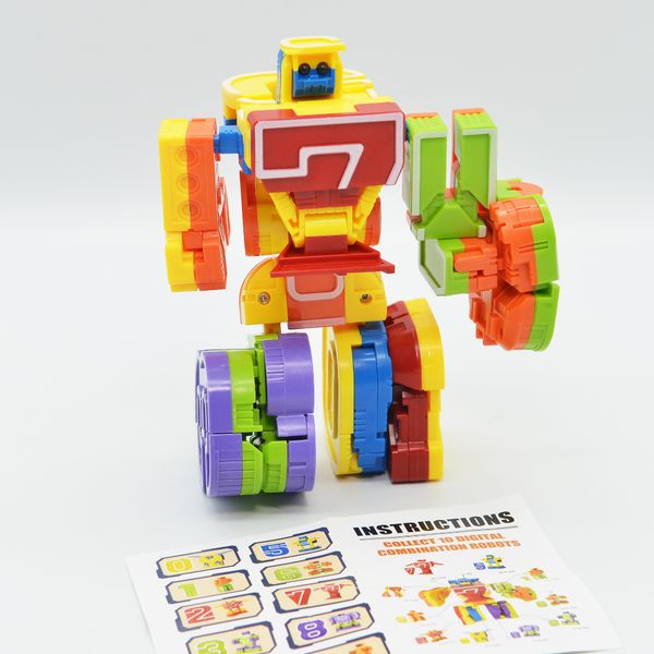 Chữ số biến hình - Robot 1,DK81213 – DUKA.VN
