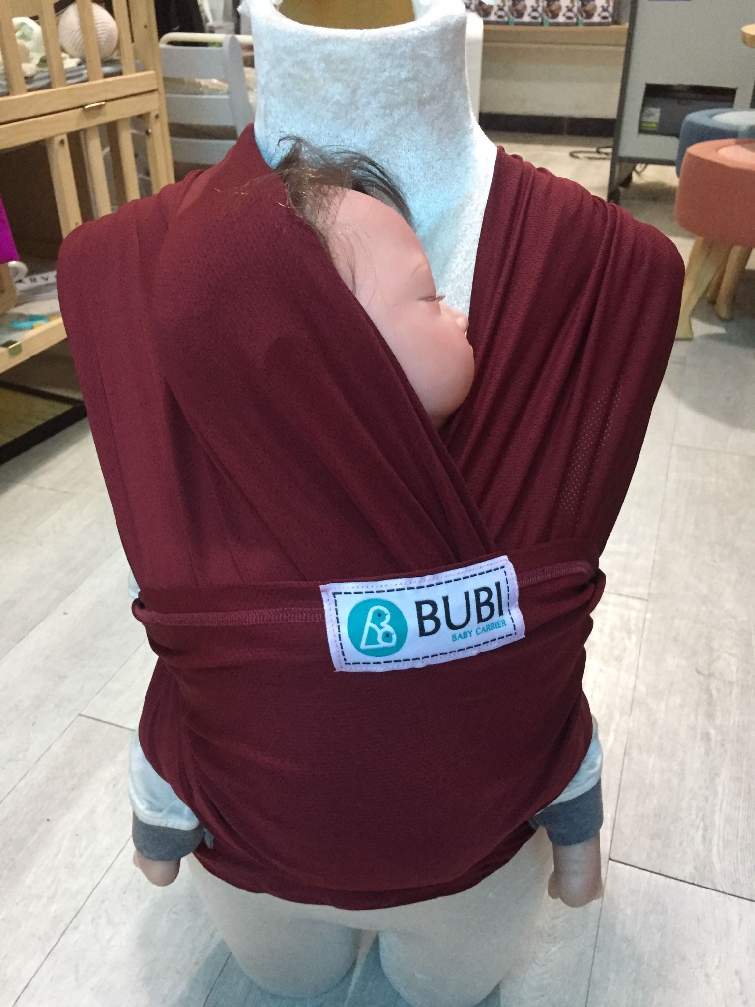 Địu vải BUBI Wrap Lưới thoáng khí – BUBI Baby Carrier