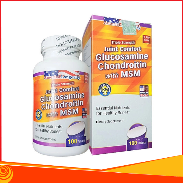 Viên Uống Hỗ Trợ Xương Khớp GLUCOSAMINE CHONDROITIN WITH MSM SHOP HÀNG ...