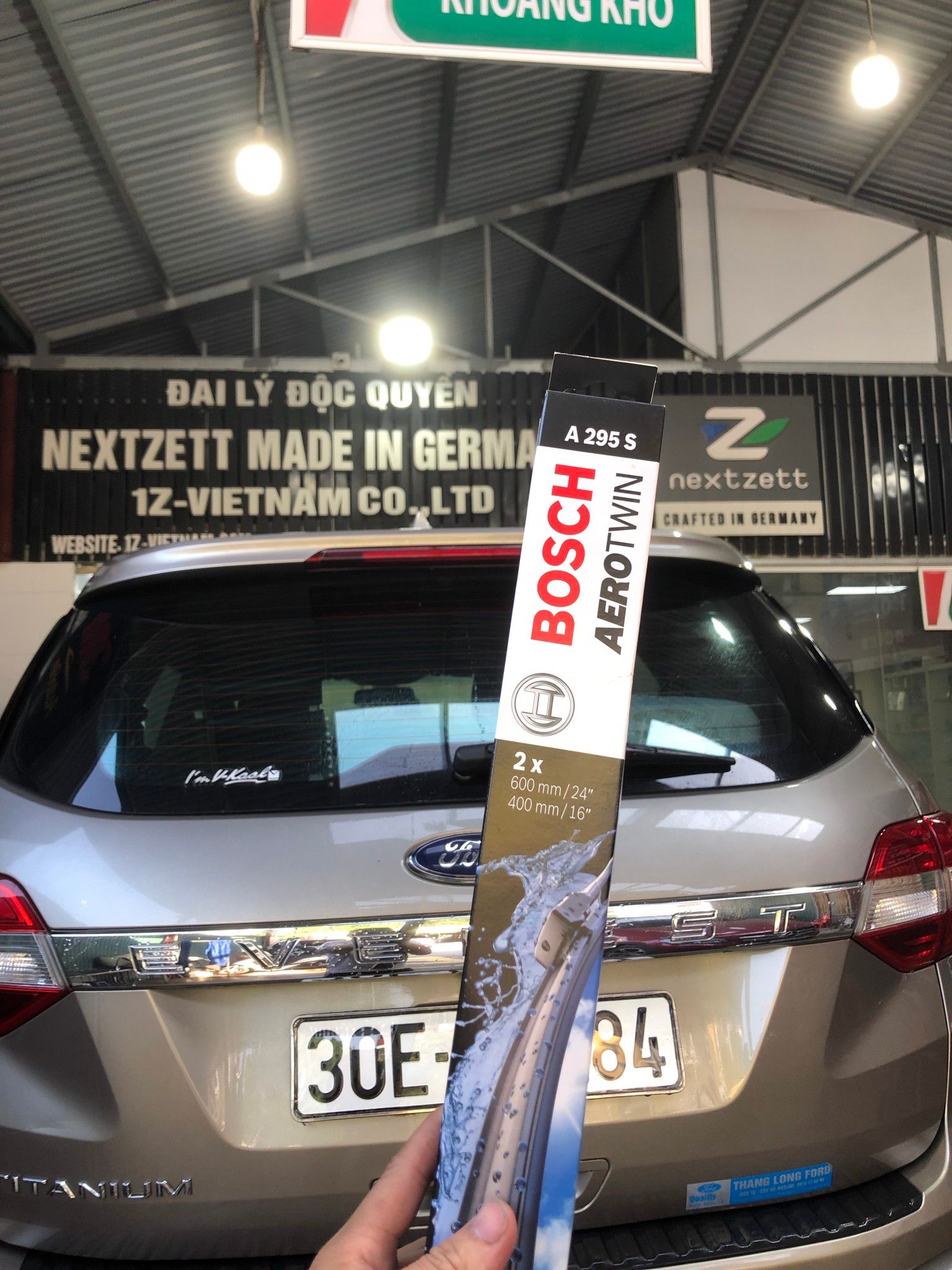 Bộ gạt mưa AeroTwin EURO Set 24" & 16" (A295S): Ford Ranger, BT50 mã 3 ...