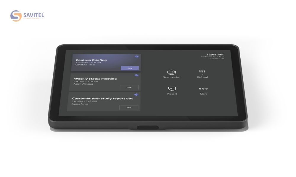 Logitech Tap IP: Bộ điều khiển cảm ứng mạng cho phòng họp hiện đại – SAVITEL