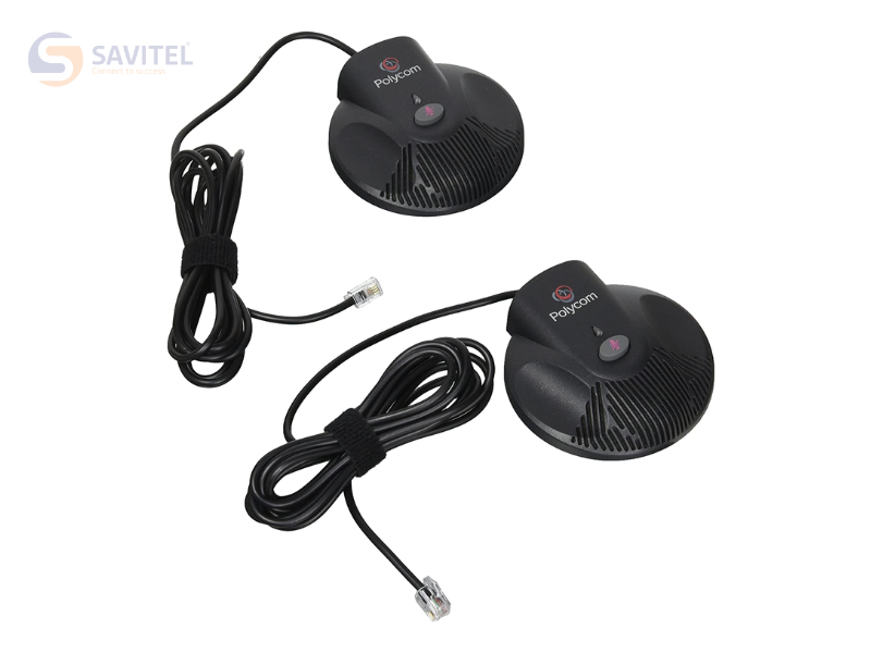 Polycom soundstation 2 extension microphones - Micro mở rộng Polycom ...