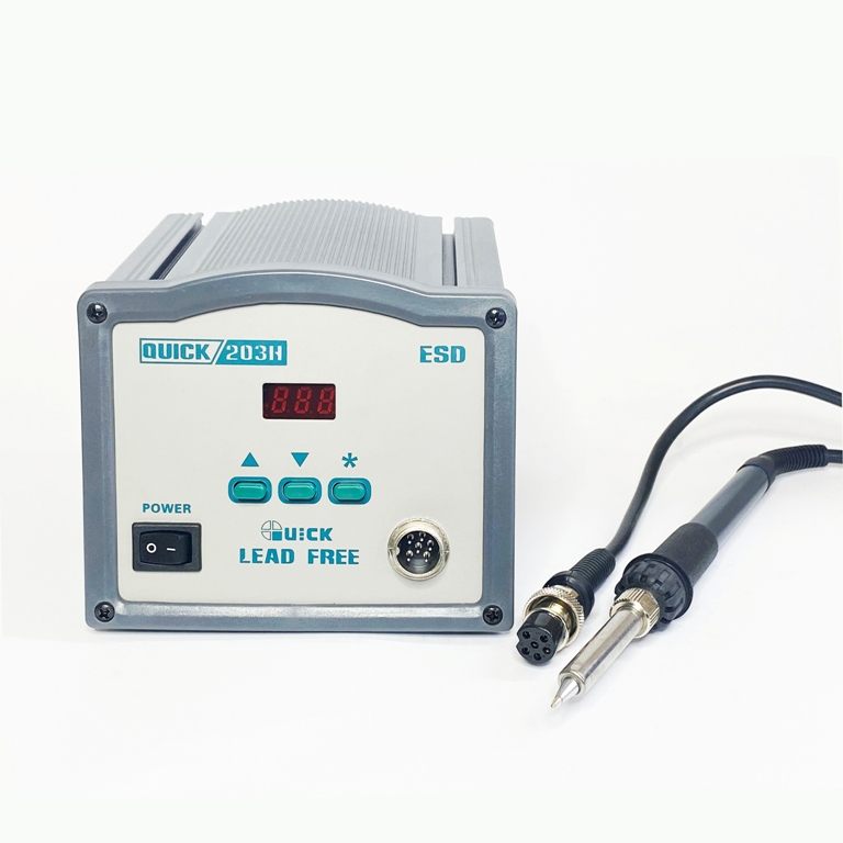 Máy hàn chỉnh nhiệt Quick 203H ESD – Điện tử Dân Xuân