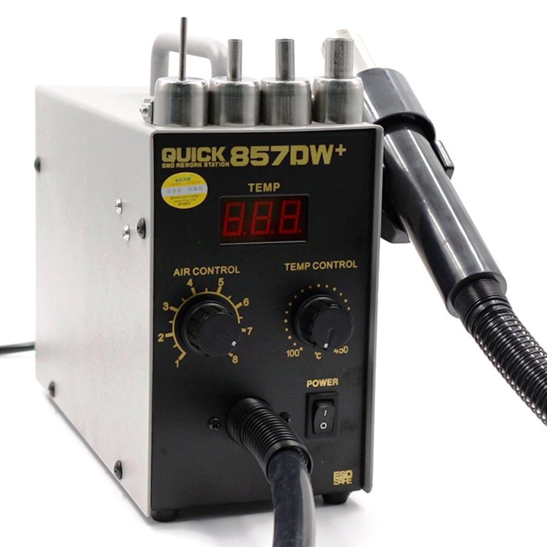 Máy khò chỉnh nhiệt Quick 857DW+| Điện tử Dân Xuân