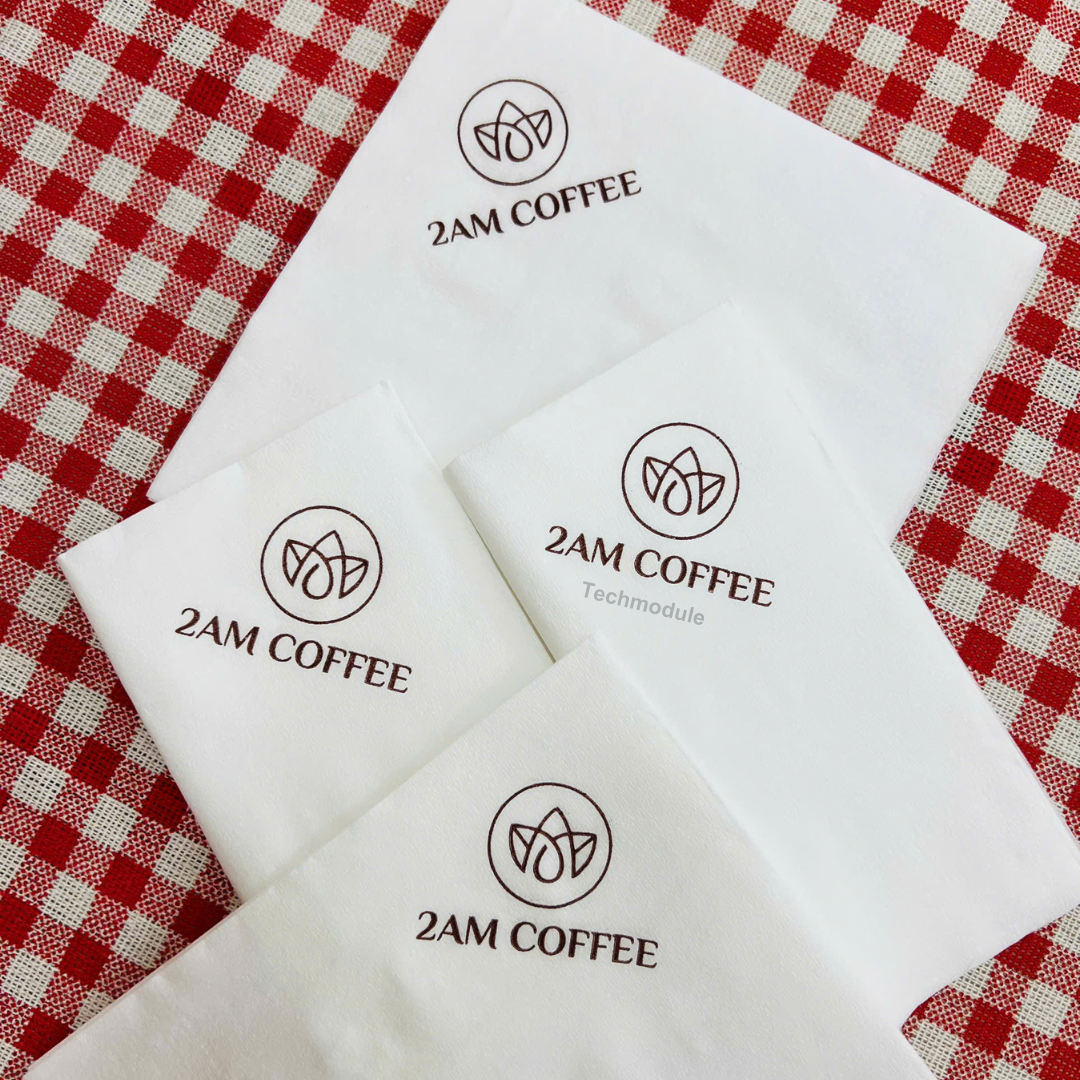 Khăn giấy ăn in logo 2AM