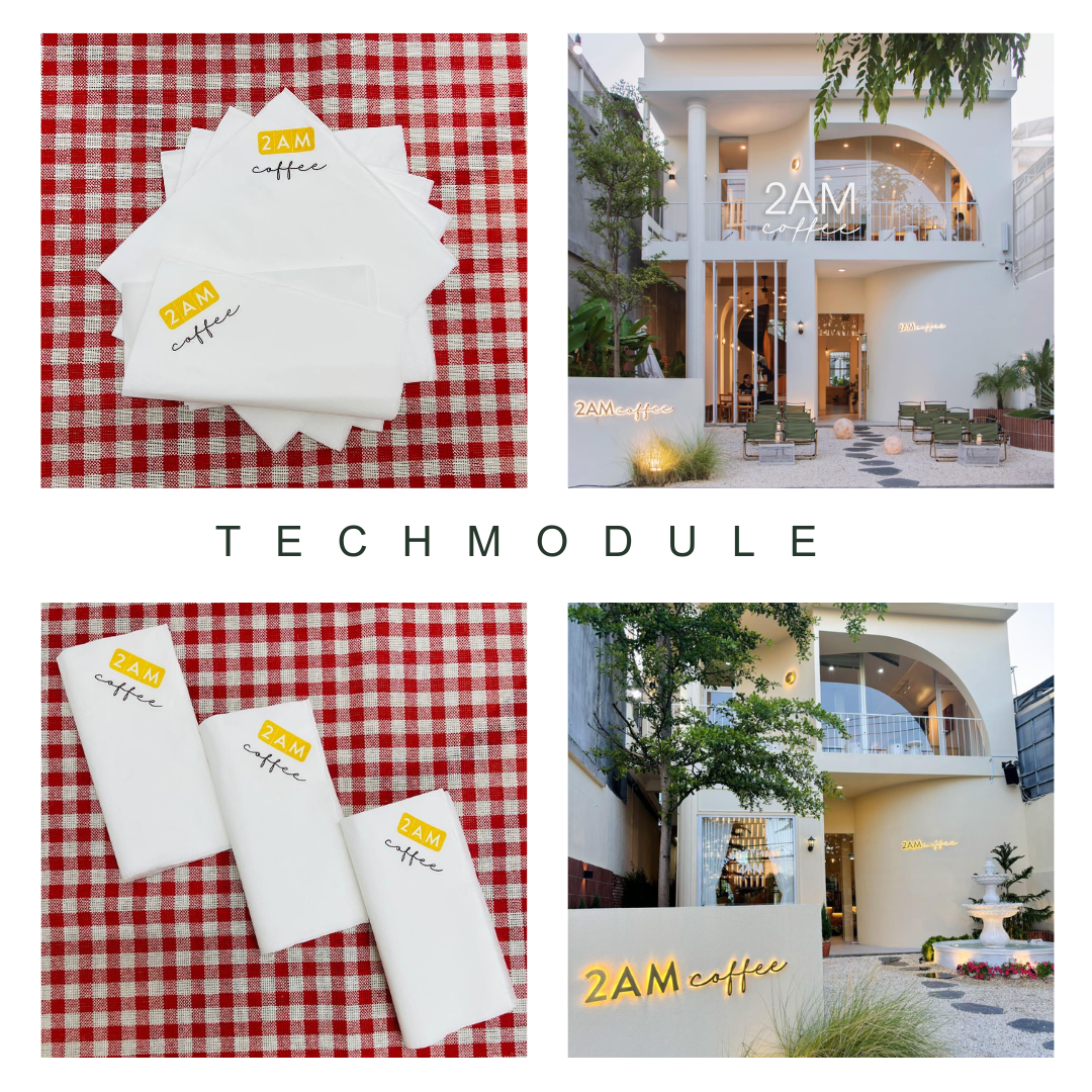 Khăn giấy ăn in logo 2AM