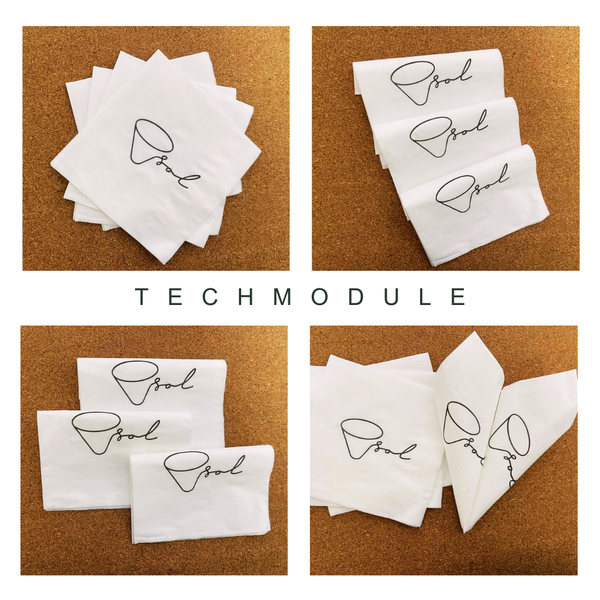 Khăn giấy ăn in logo OSOL